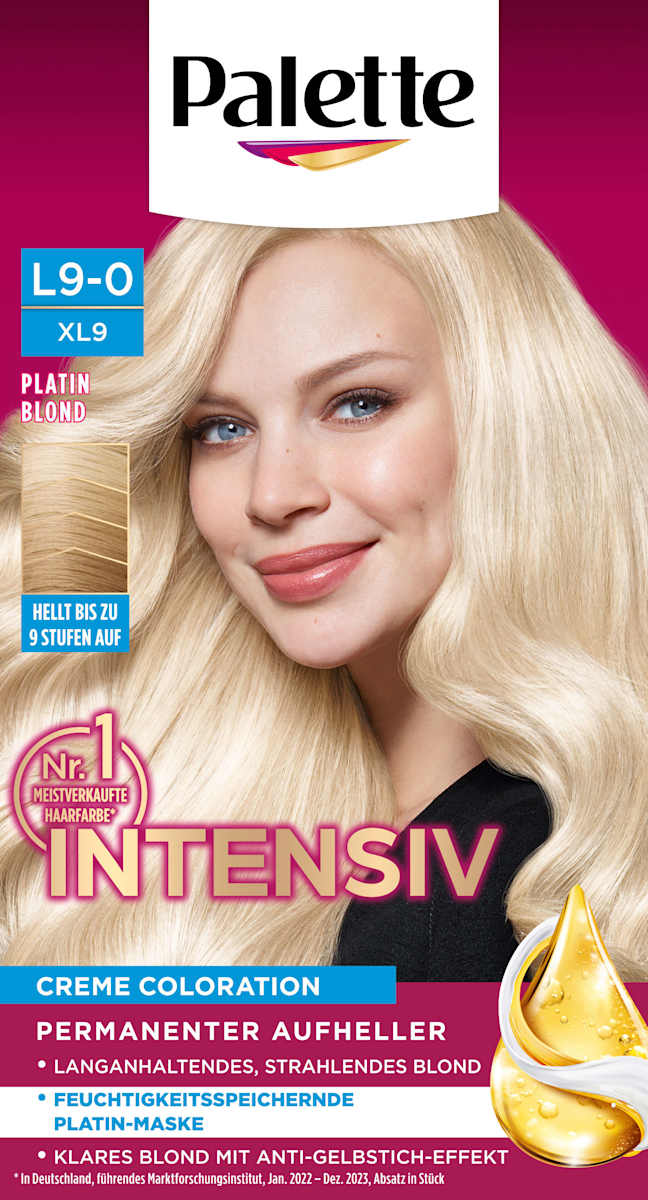 Palette Intensive Color Creme Intensiv Creme Coloration Permanenter ...