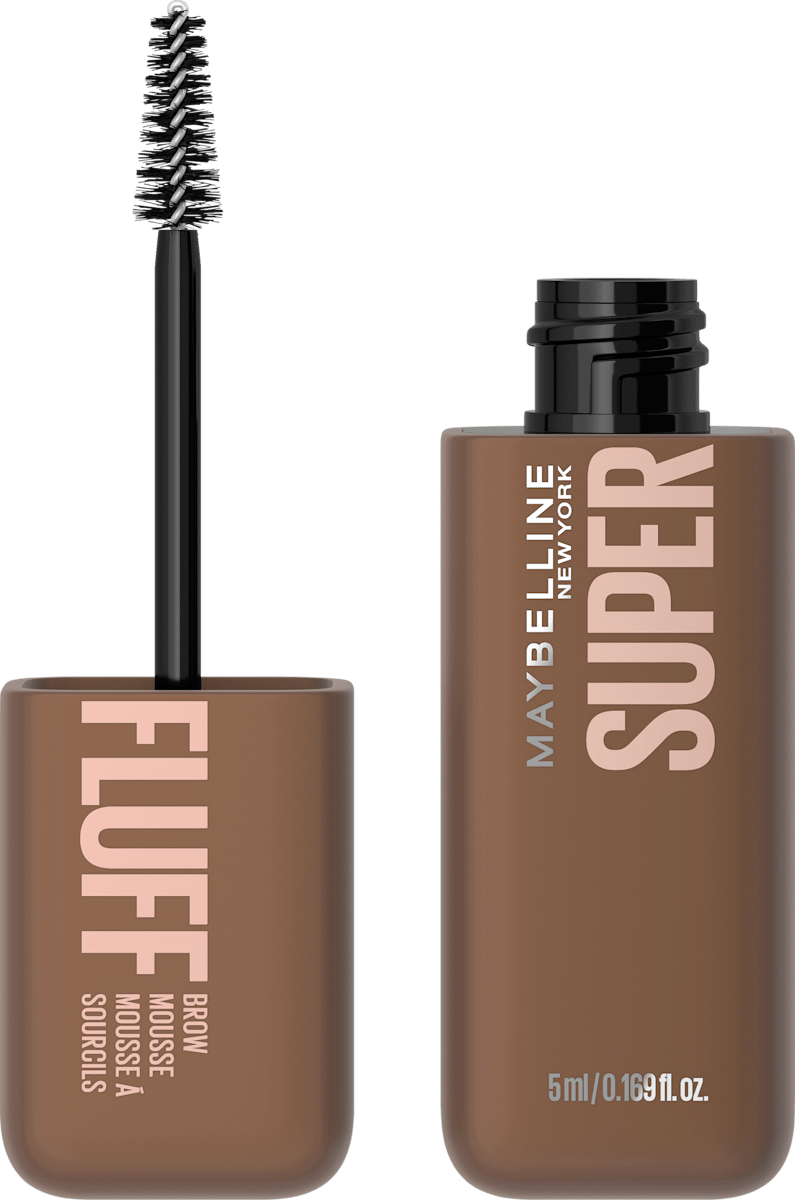 MAYBELLINE NEW YORK Maskara na obočie Superfluff - 255 Soft Brown, 5 ml ...