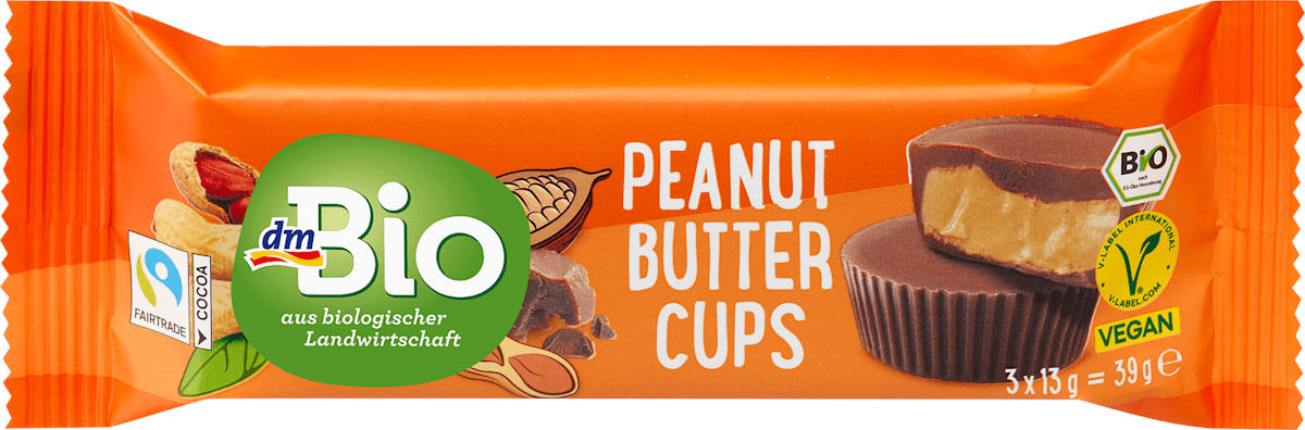 dmBio Peanut Butter Cup, 39 g dauerhaft günstig online kaufen | dm.de