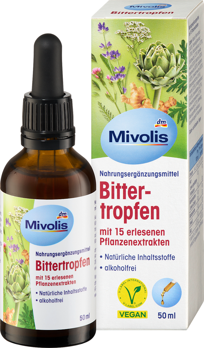 Mivolis Bittertropfen, 50 ml dauerhaft günstig online kaufen | dm.de