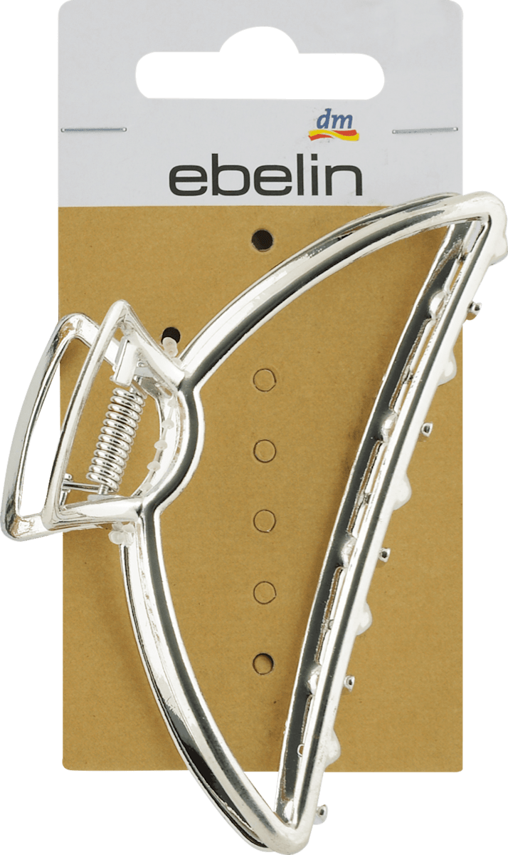ebelin Šnala za kosu - srebrena, 1 kom. | dm-drogeriemarkt.ba