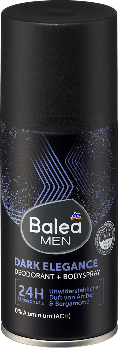 Balea MEN Deospray Dark Elegance, 150 ml | dm.at
