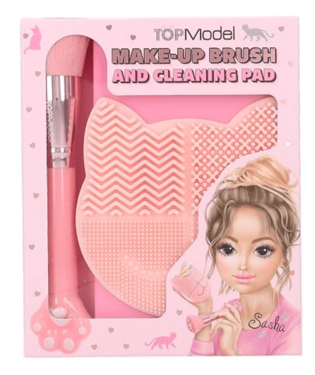 TOP Model Kitty četkica i jastučić za čišćenje make up četkica, 1 kom ...