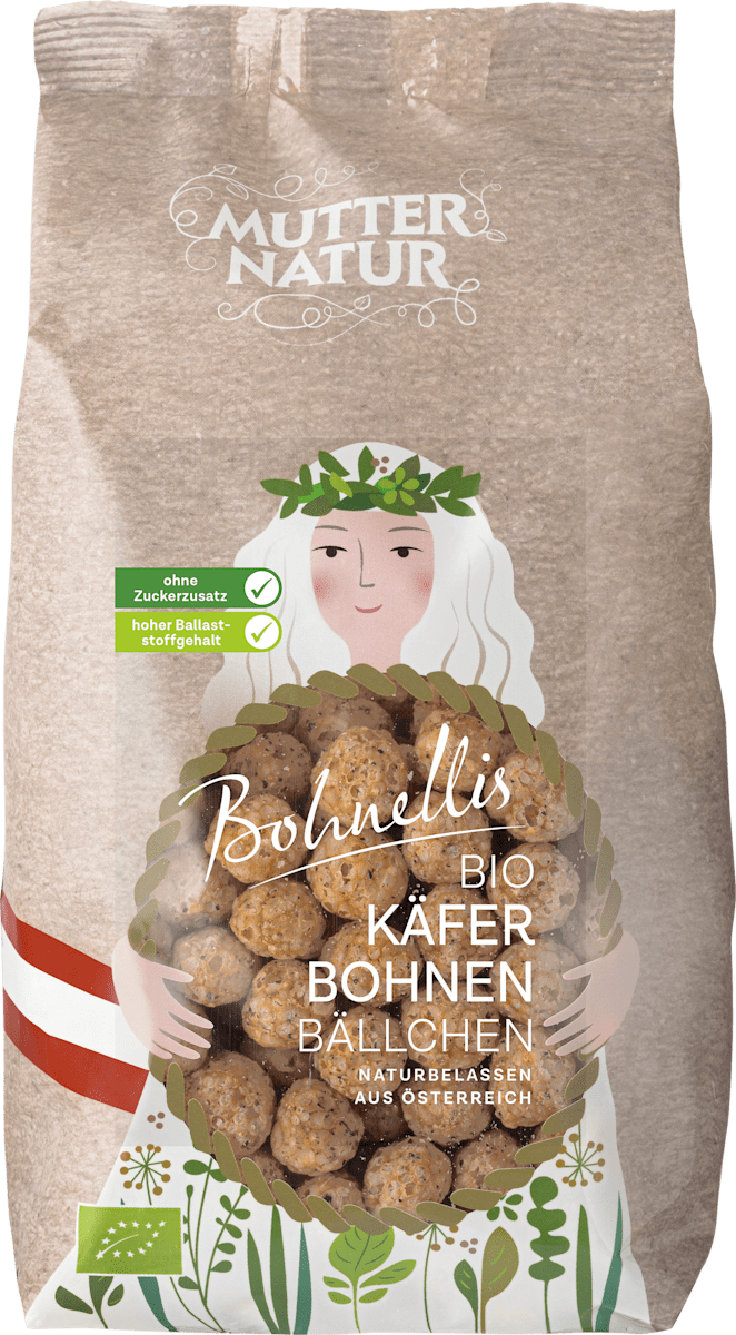 MUTTER NATUR Käferbohnenbällchen Bio, 60 g | dm.at