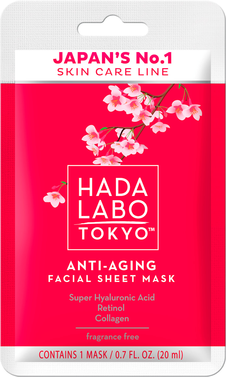HADA LABO TOKYO Anti-age sheet maska za lice, 20 ml | dm-drogeriemarkt.ba