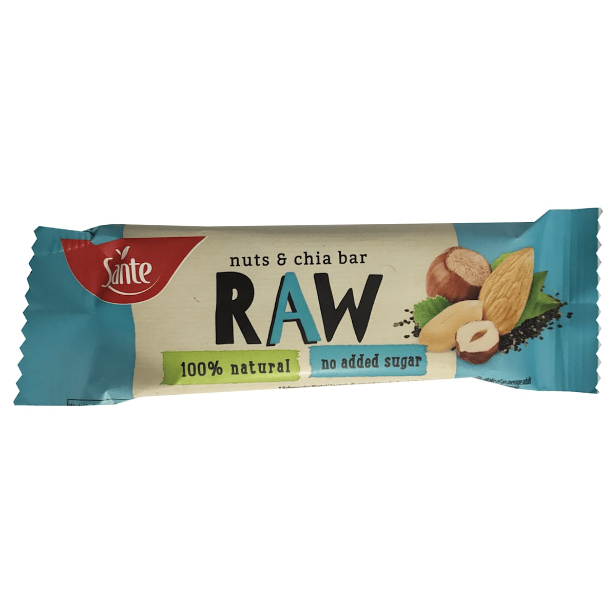 Sante Raw bar - lješnaci i chia sjemenke, 35 g | dm-drogeriemarkt.ba