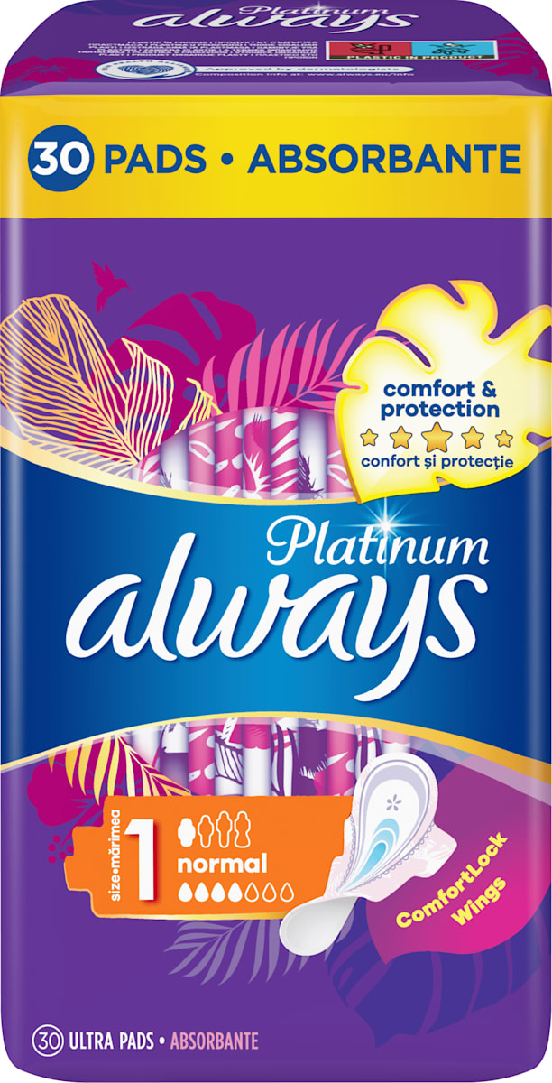 always Дамски превръзки Platinum Normal duo, 30 бр. | dm България