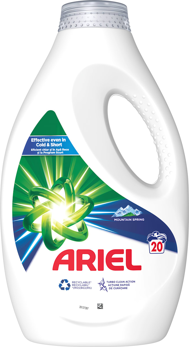 ARIEL Detergent lichid Mountain Spring 20 spălări, 1 l | dm.ro ARIEL Detergent lichid Mountain Spring 20 spălări, 1 l | dm.ro