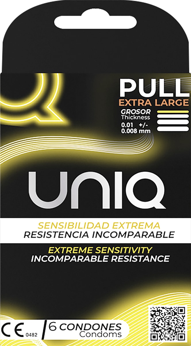 UNIQ Prezervative extra large, 6 buc | dm.ro