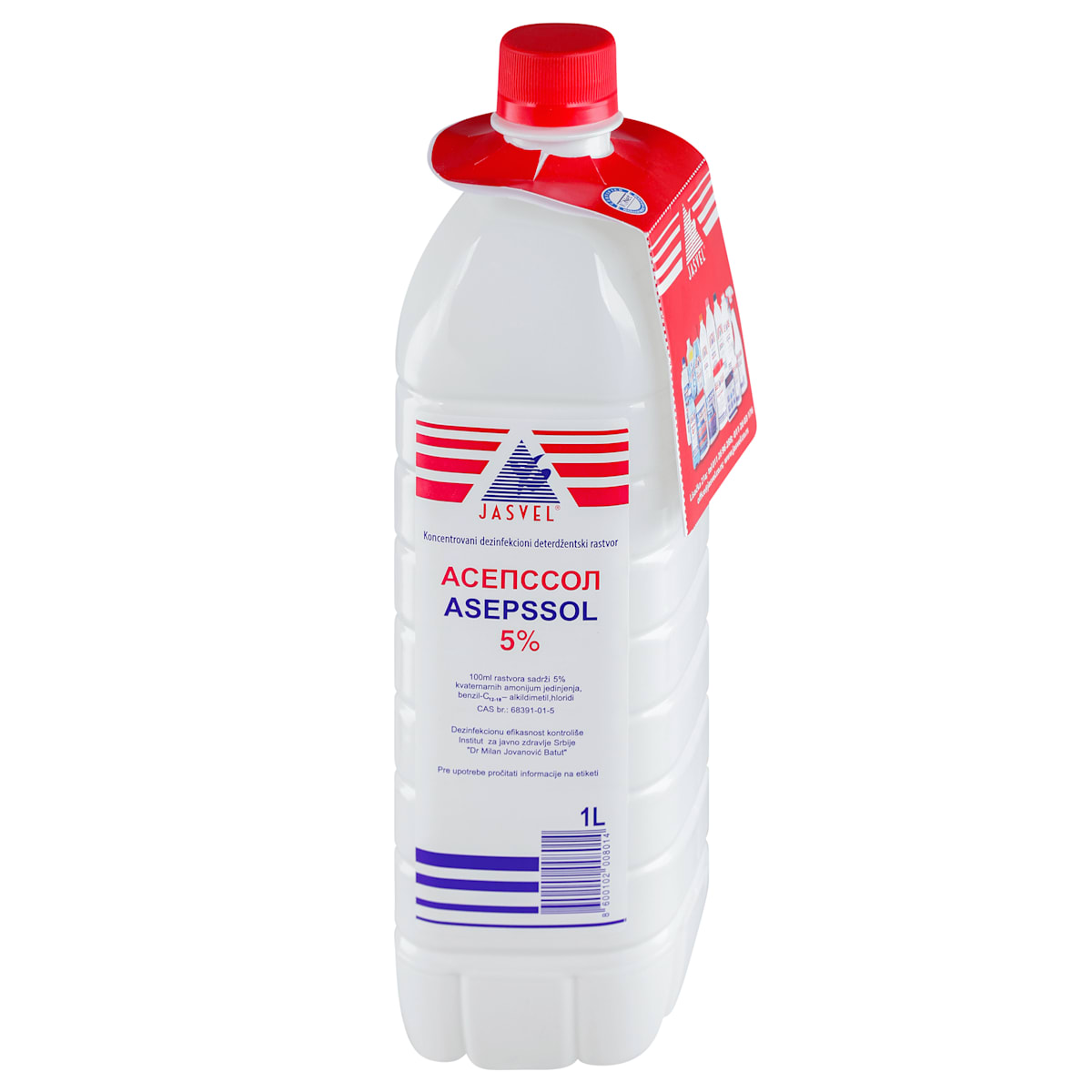 JASVEL Koncentrovani rastvor za dezinfekciju 5%, 1 l | dm.rs