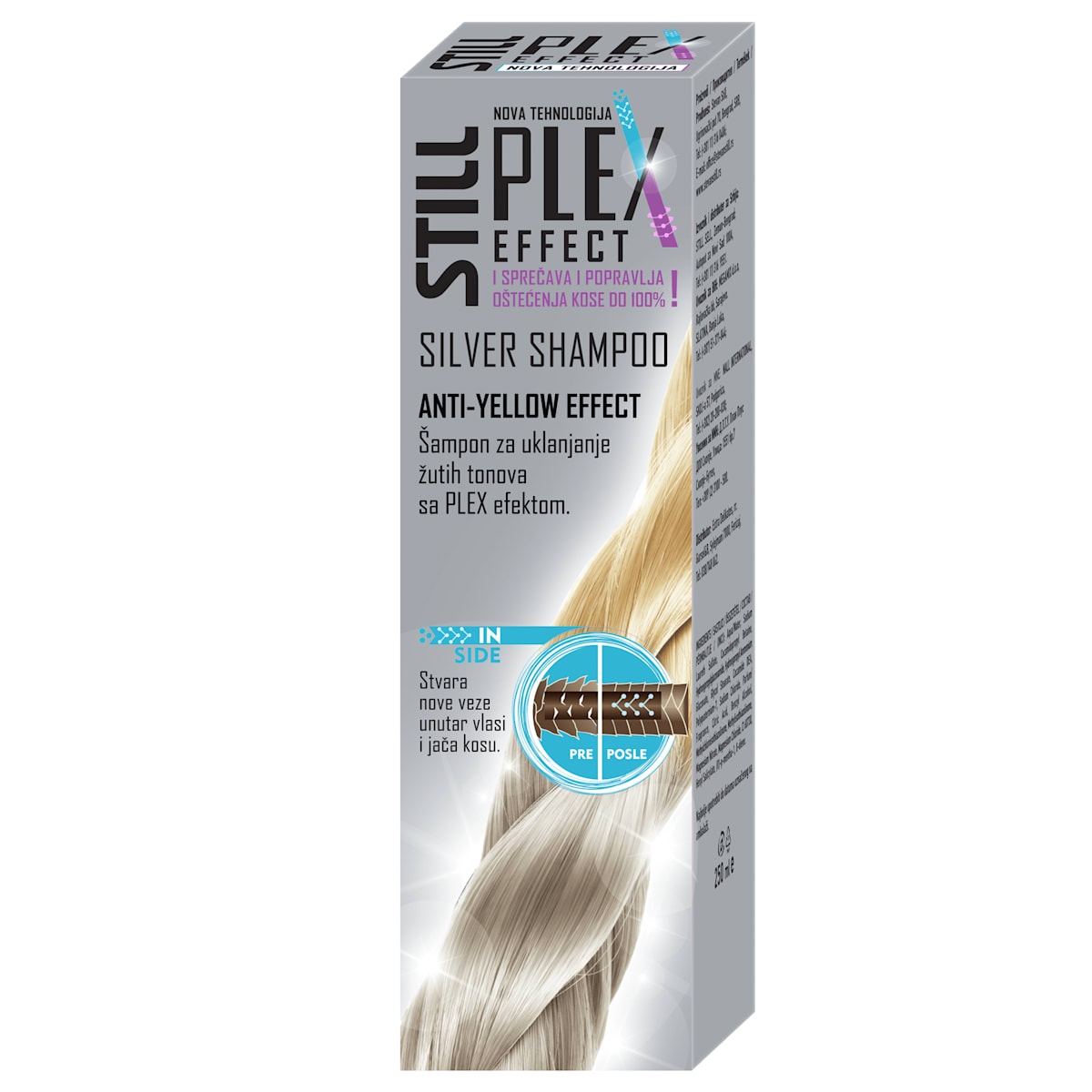 STILL PLEX SILVER šampon za kosu, 250 ml | dm.rs