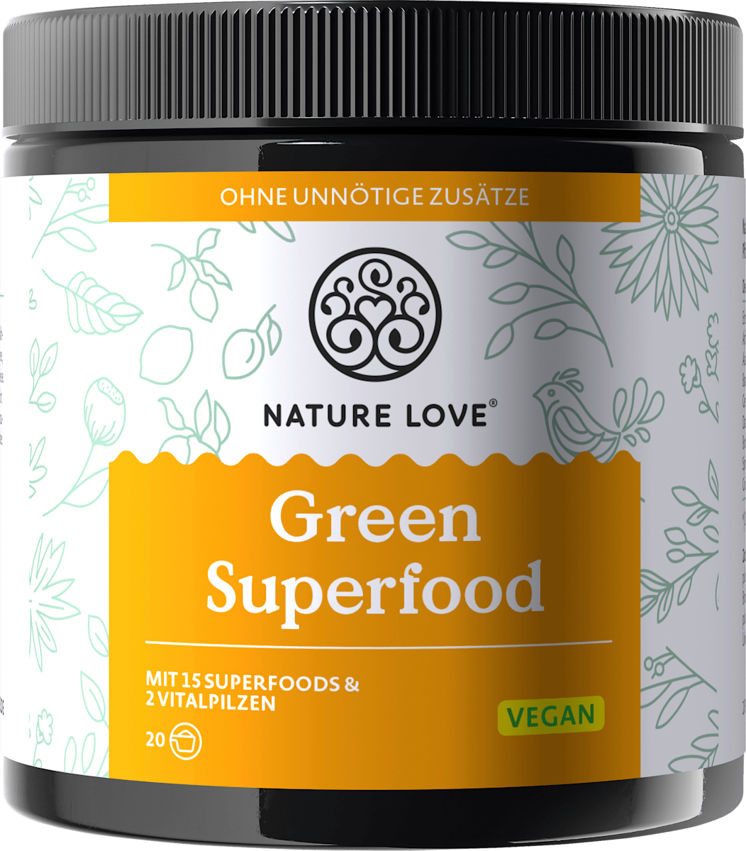 Nature Love Green Superfood Pulver, 200 g dauerhaft günstig online ...