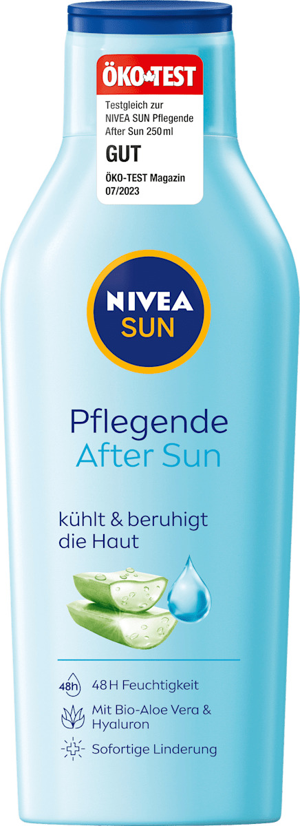 NIVEA SUN After Sun Lotion mit Aloe Vera & Hyaluron, 400 ml dauerhaft ...