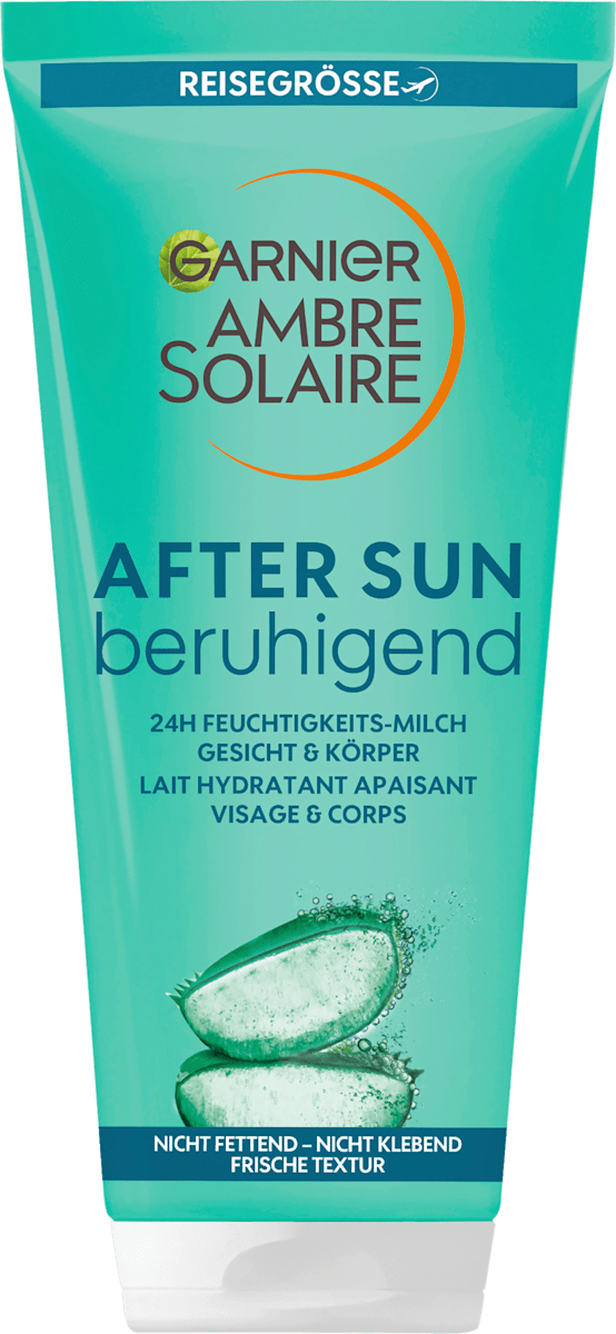 Garnier Ambre Solaire After Sun Milch Reisegröße, 100 ml dauerhaft ...