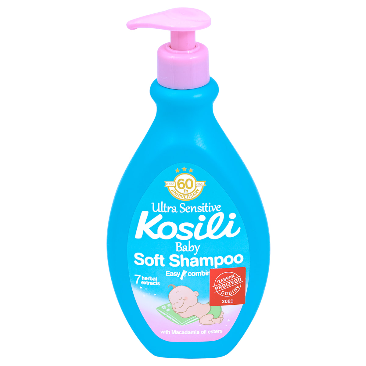 Kosili Ultra Sensitive - Soft šampon za bebe sa pumpicom - plavi, 400 ...