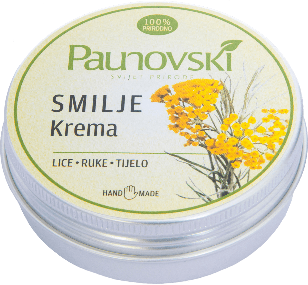 Paunovski Smilje krema za lice, ruke i tijelo, 60 ml | dm-drogeriemarkt.ba