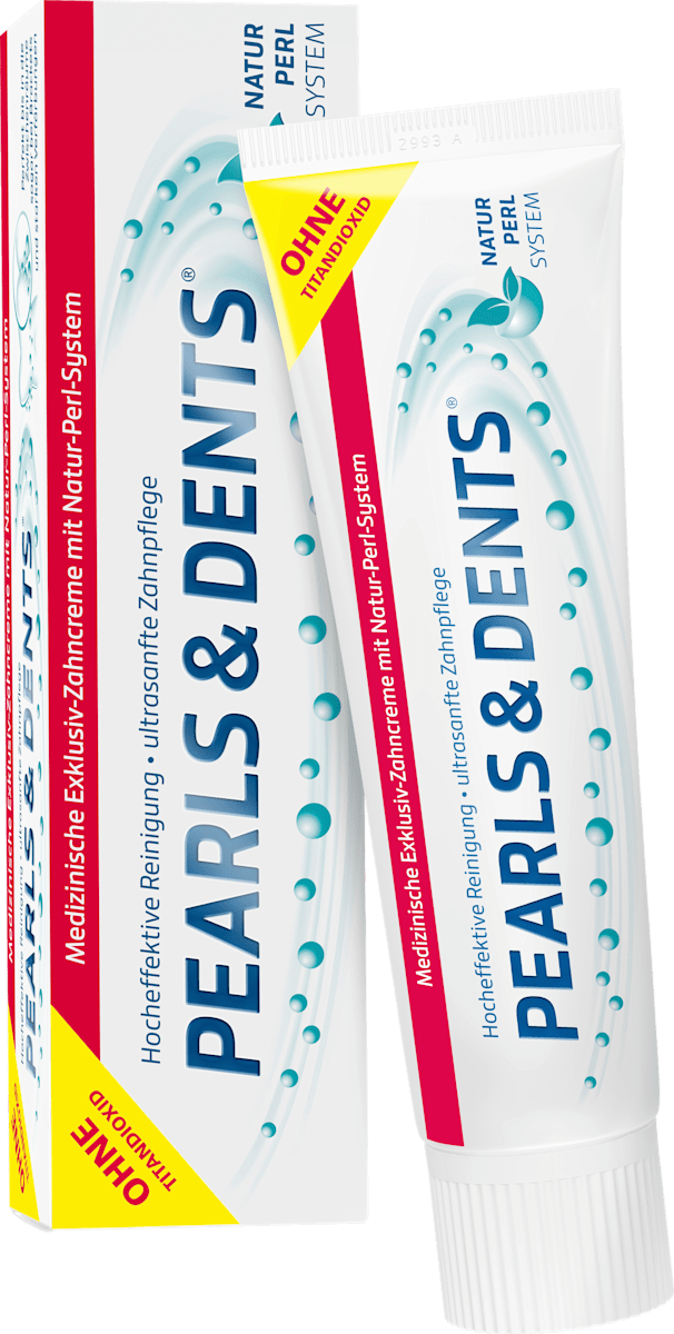 Pearls&Dents Zahnpasta Natur Perl System, 100 ml dauerhaft günstig ...