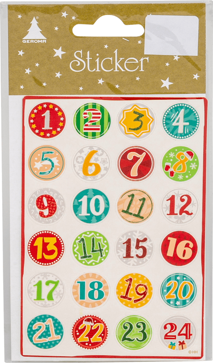 Dekorieren & Einrichten Sticker Zahlen rund, 1 St | dm.at