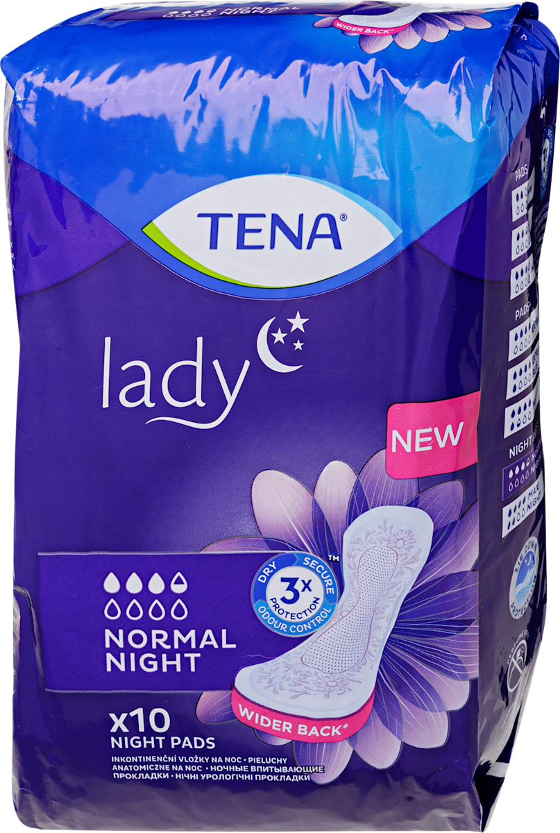 TENA Inkontinencia betét, Normal Night, 10 db | dm.hu