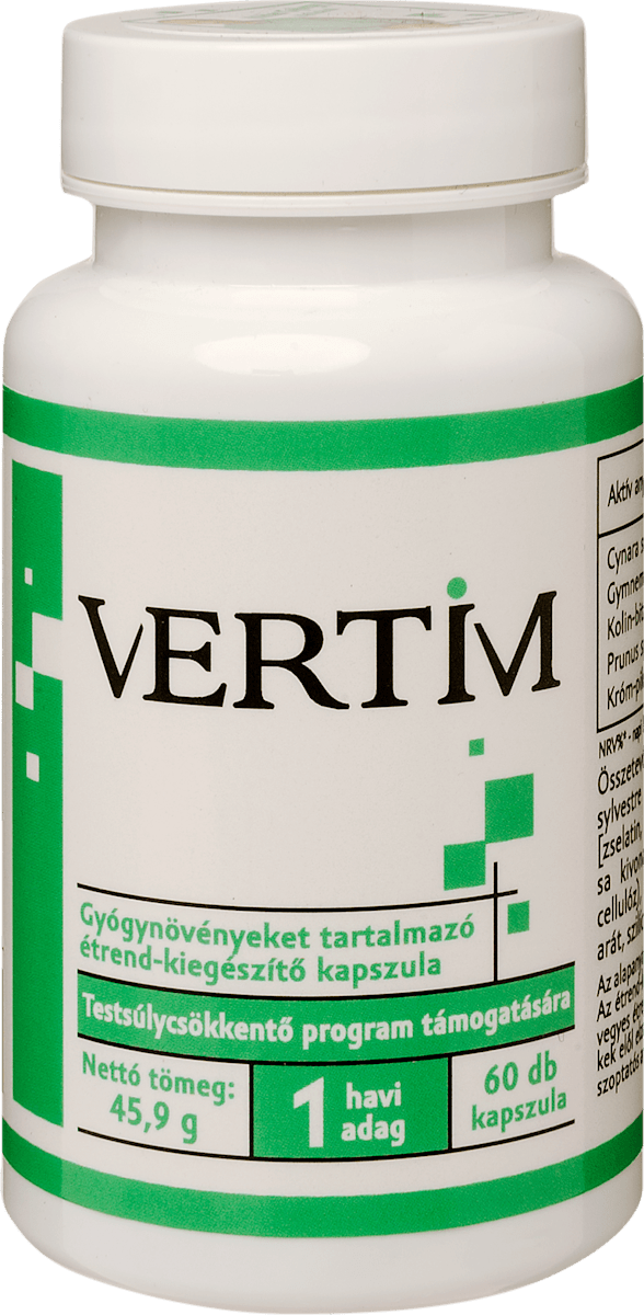 VERTIM Vertim gyógynövény kapszula, 60 db | dm.hu