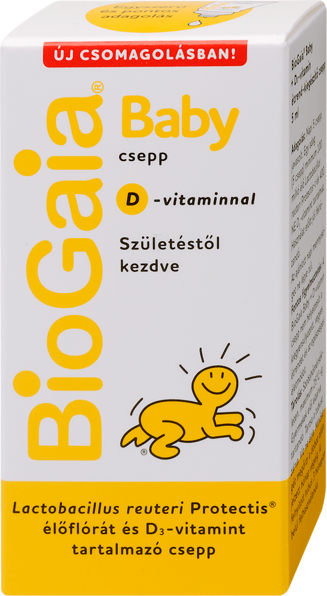 BioGaia Baby csepp D3-Vitaminnal, 5 ml | dm.hu
