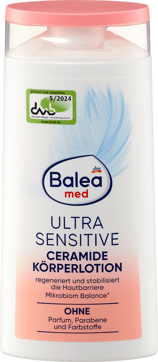 Balea med Körperlotion Ultra Sensitive Ceramide, 250 ml dauerhaft ...
