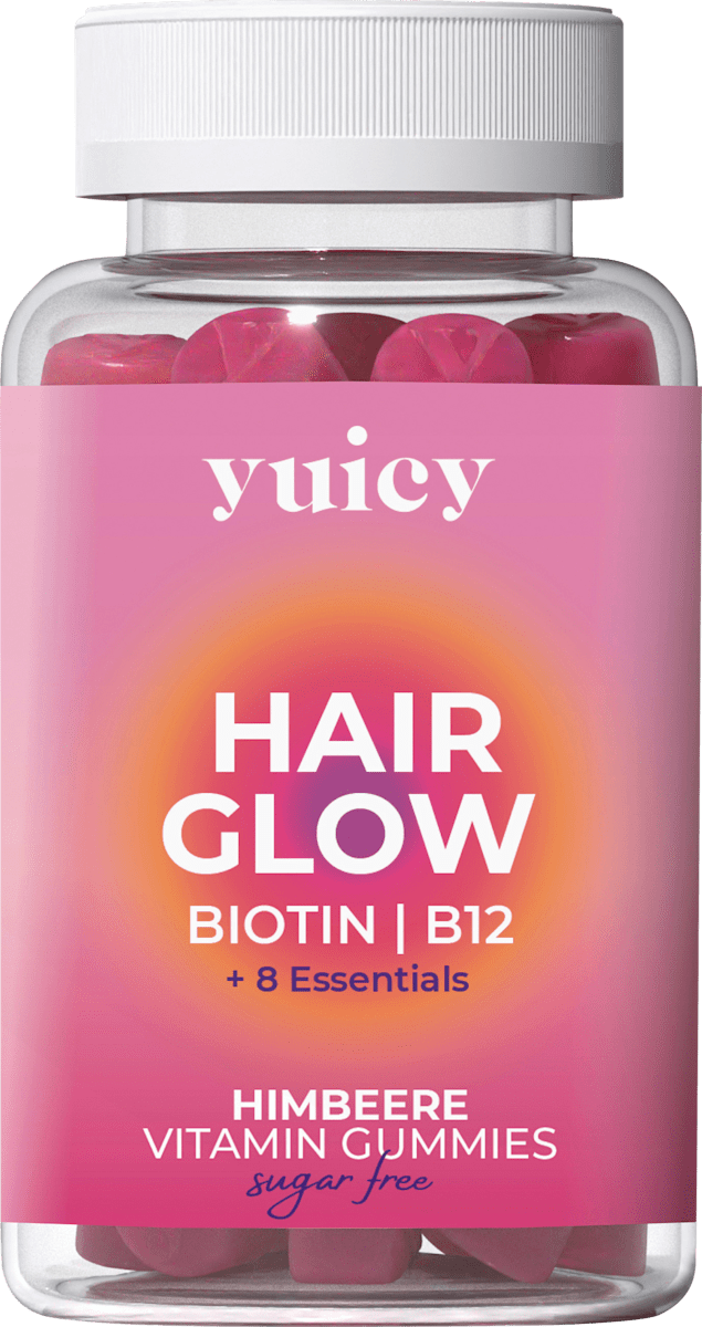 yuicy Haarvitamine Hair Glow (45 Stück), 121 g dauerhaft günstig online kaufen | dm.de