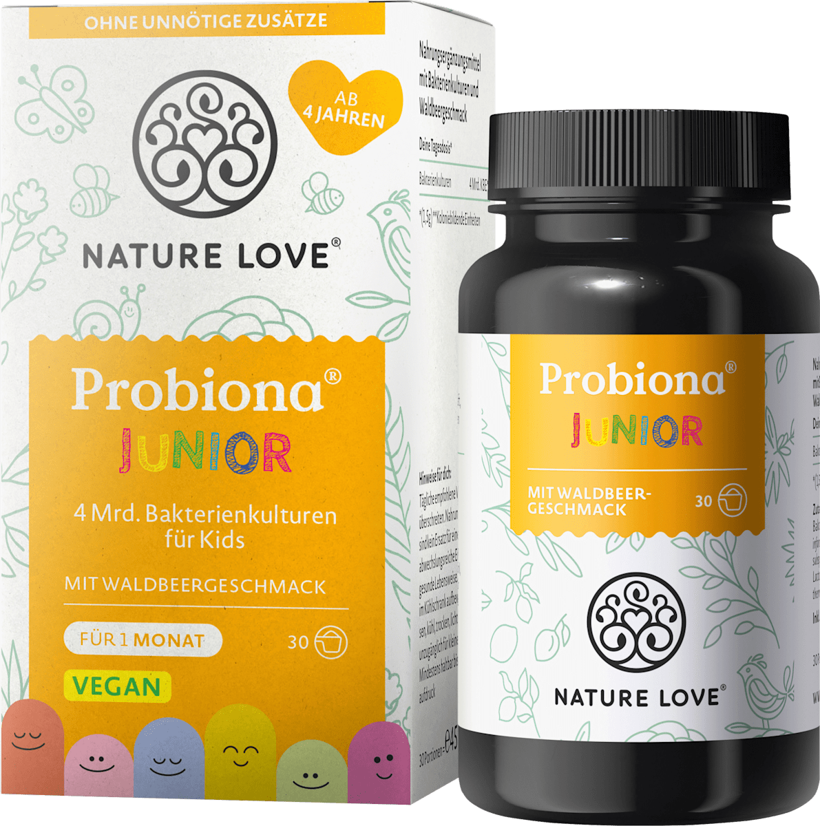 Nature Love Probiona Junior Pulver 30 Portionen, 45 g dauerhaft günstig ...