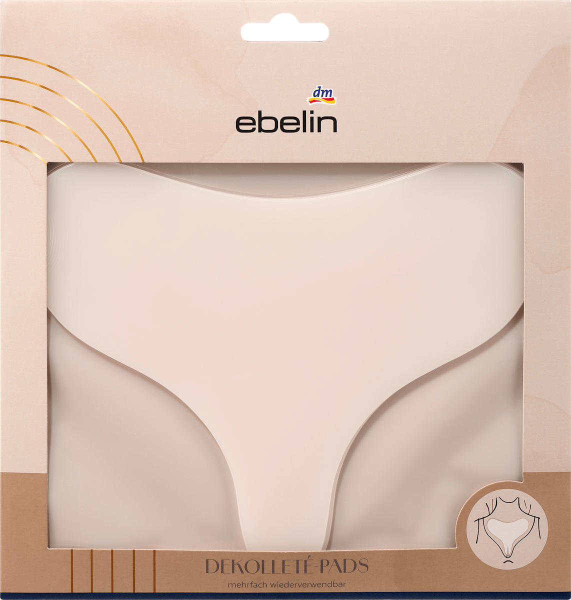 ebelin Dekolleté-Pads Beauty Eve Routine, 2 St dauerhaft günstig online kaufen | dm.de