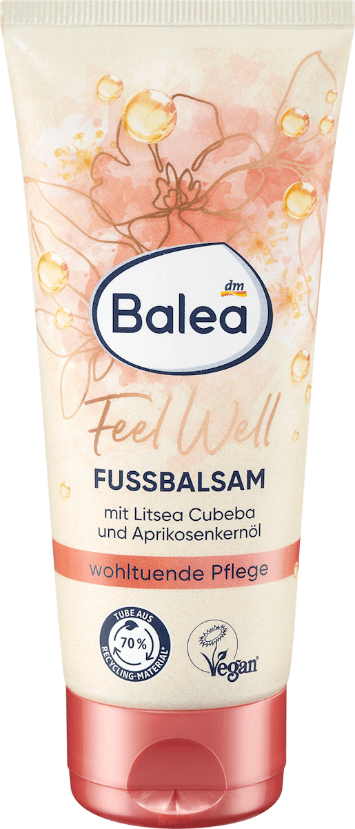 Balea Fußbalsam Feel Well Litsea Cubeba, 100 ml dauerhaft günstig ...