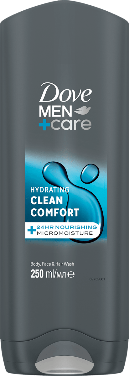 Dove MEN+CARE Душ гел Clean Comfort, 0,25 L | dm България
