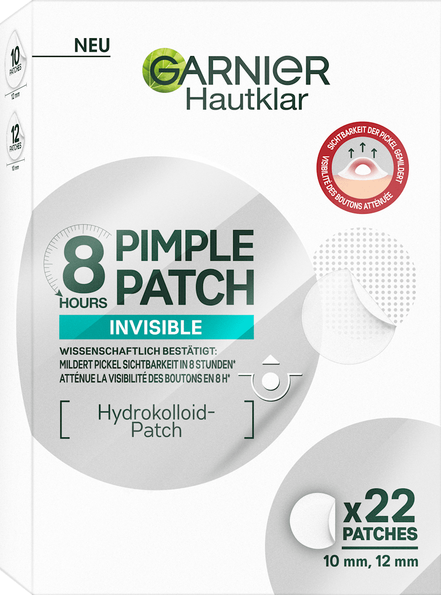 Garnier Skin Active Anti Pickel Pimple Patches Hydrokolloid, 22 St dauerhaft günstig online ...
