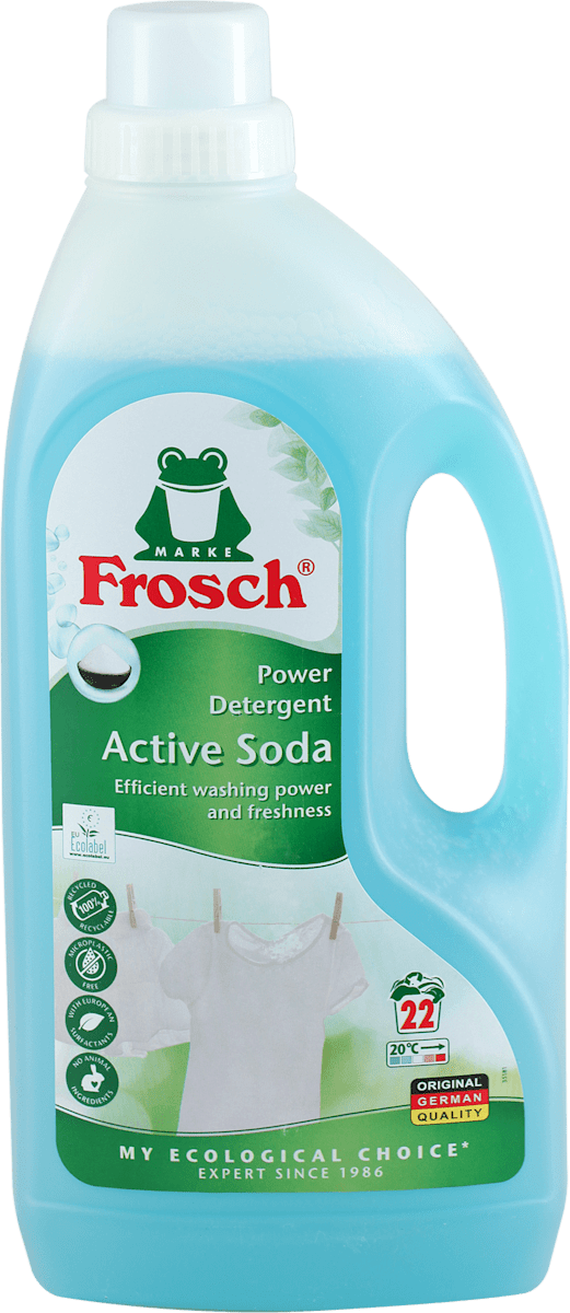 Frosch Active Soda tečni detergent za pranje veša, 1,5 l | dm.rs