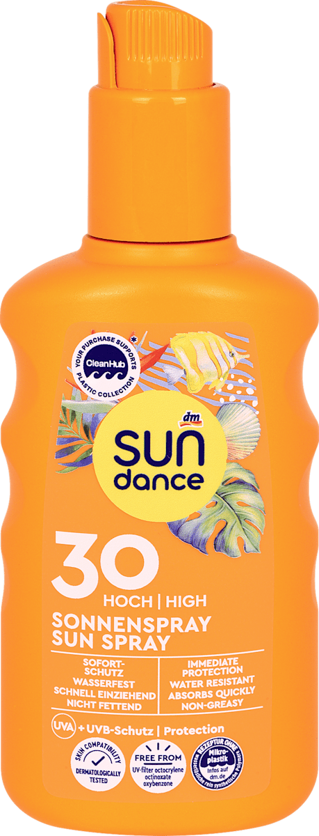 SUNDANCE sprej na opalování OF30, 200 ml | dm.cz