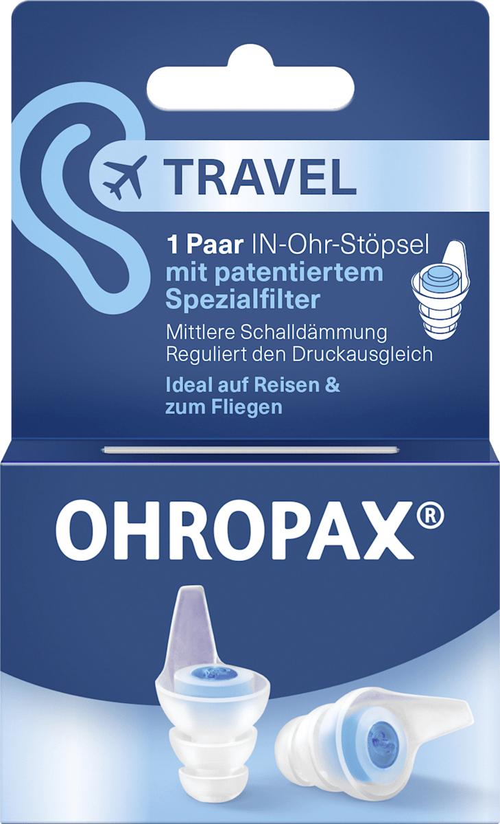 Ohropax Ohrstöpsel Travel, 2 St dauerhaft günstig online kaufen | dm.de