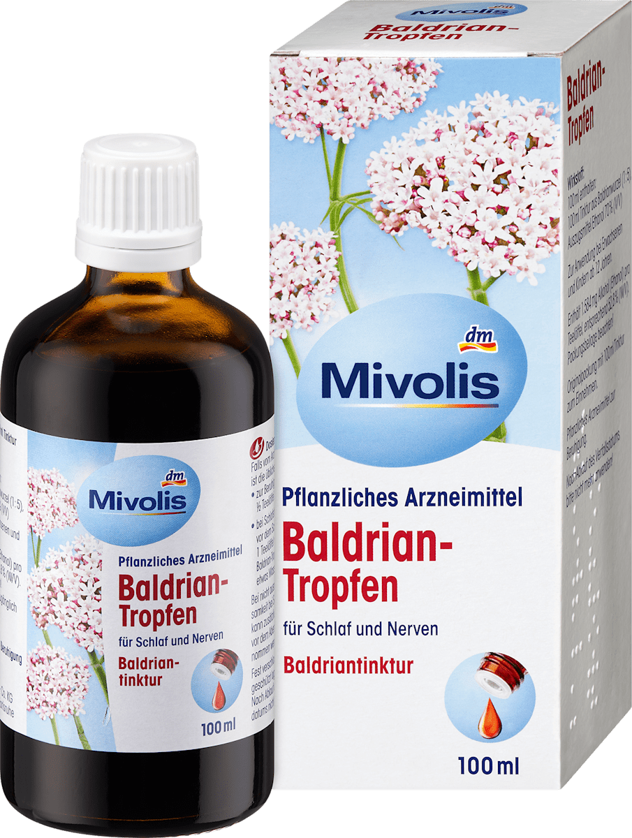 Mivolis Baldrian-Tropfen, 100 ml dauerhaft günstig online kaufen | dm.de