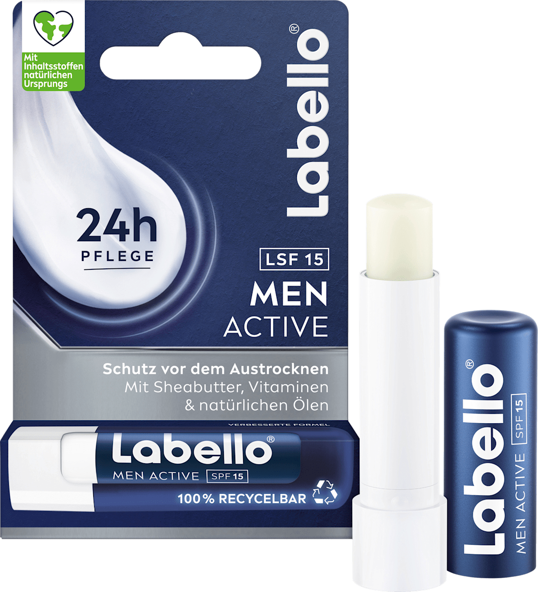 Labello Lippenpflege Stift Men Active, 4,8 g | dm.at