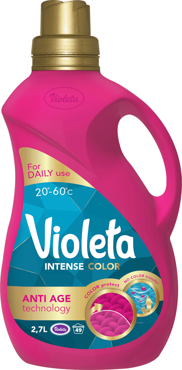 Violeta Detergent rufe lichid Color 49 spălări, 2,7 l | dm.ro