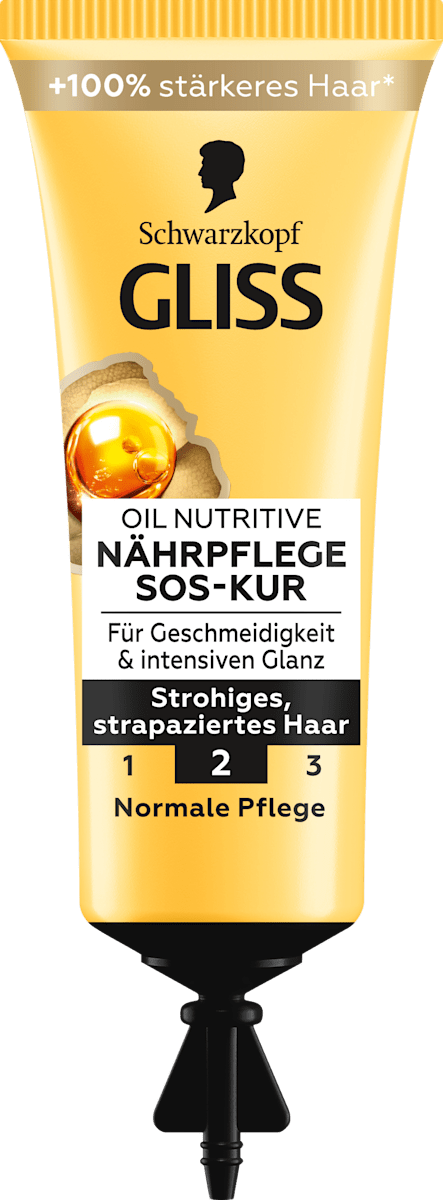 Schwarzkopf GLISS Haarkur SOS Oil Nutritive, 15 ml dauerhaft günstig ...