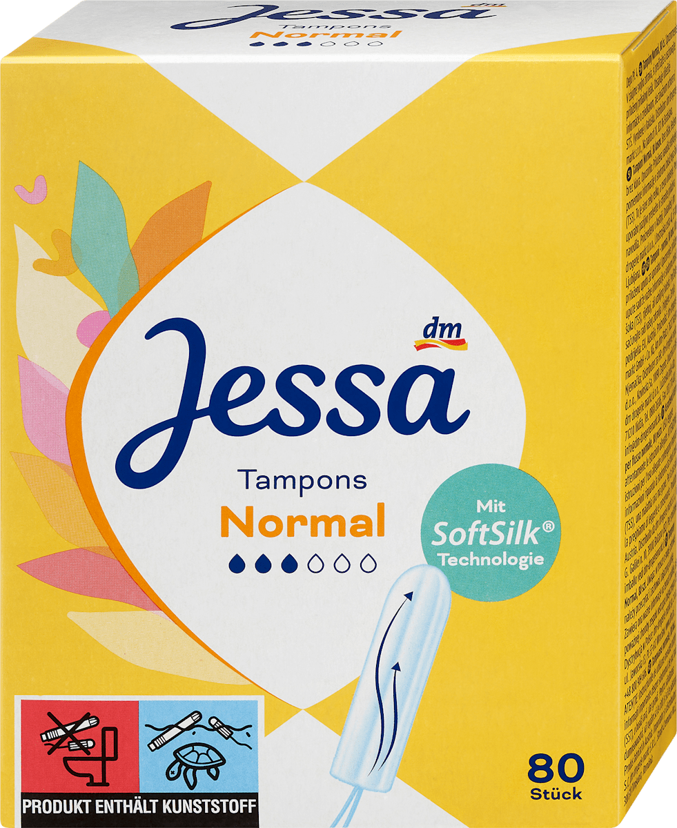 Jessa Tampons Normal, 80 St dauerhaft günstig online kaufen | dm.de