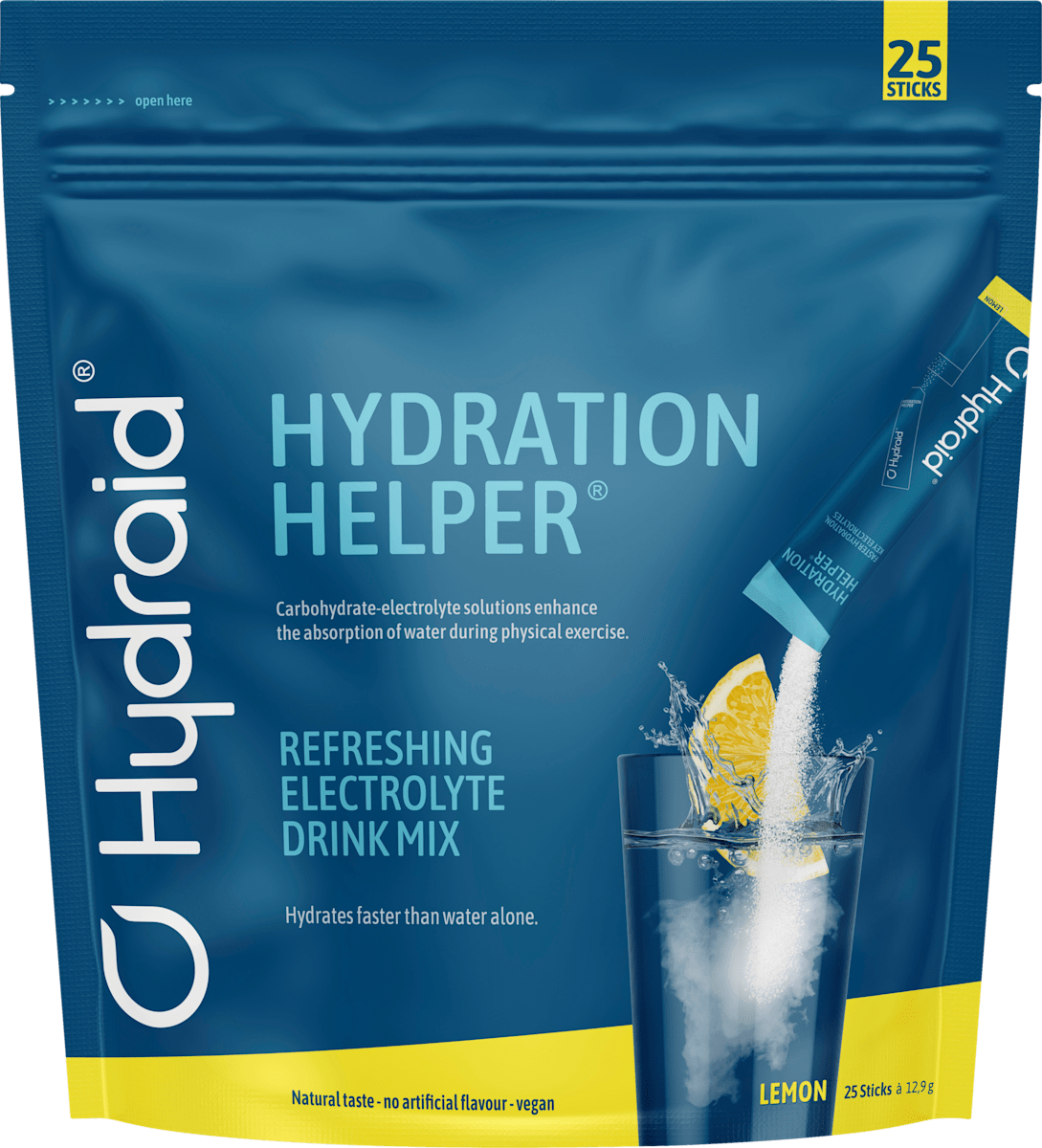 Hydraid Hydration Helper Elektrolyt-Drink-Mix Lemon Sticks 25 St, 322,5 ...