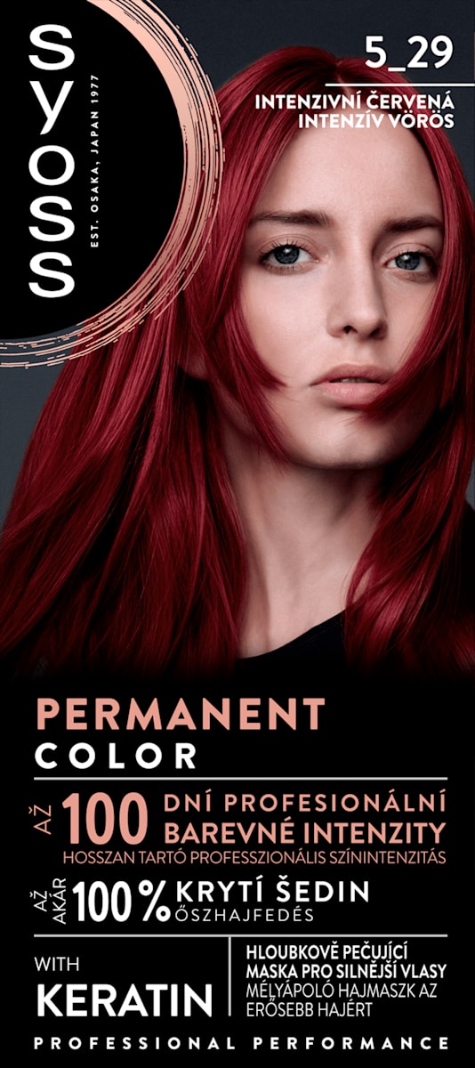 syoss Boja za kosu – 5-29 intenzivno crvena, 1 kom. | dm.hr