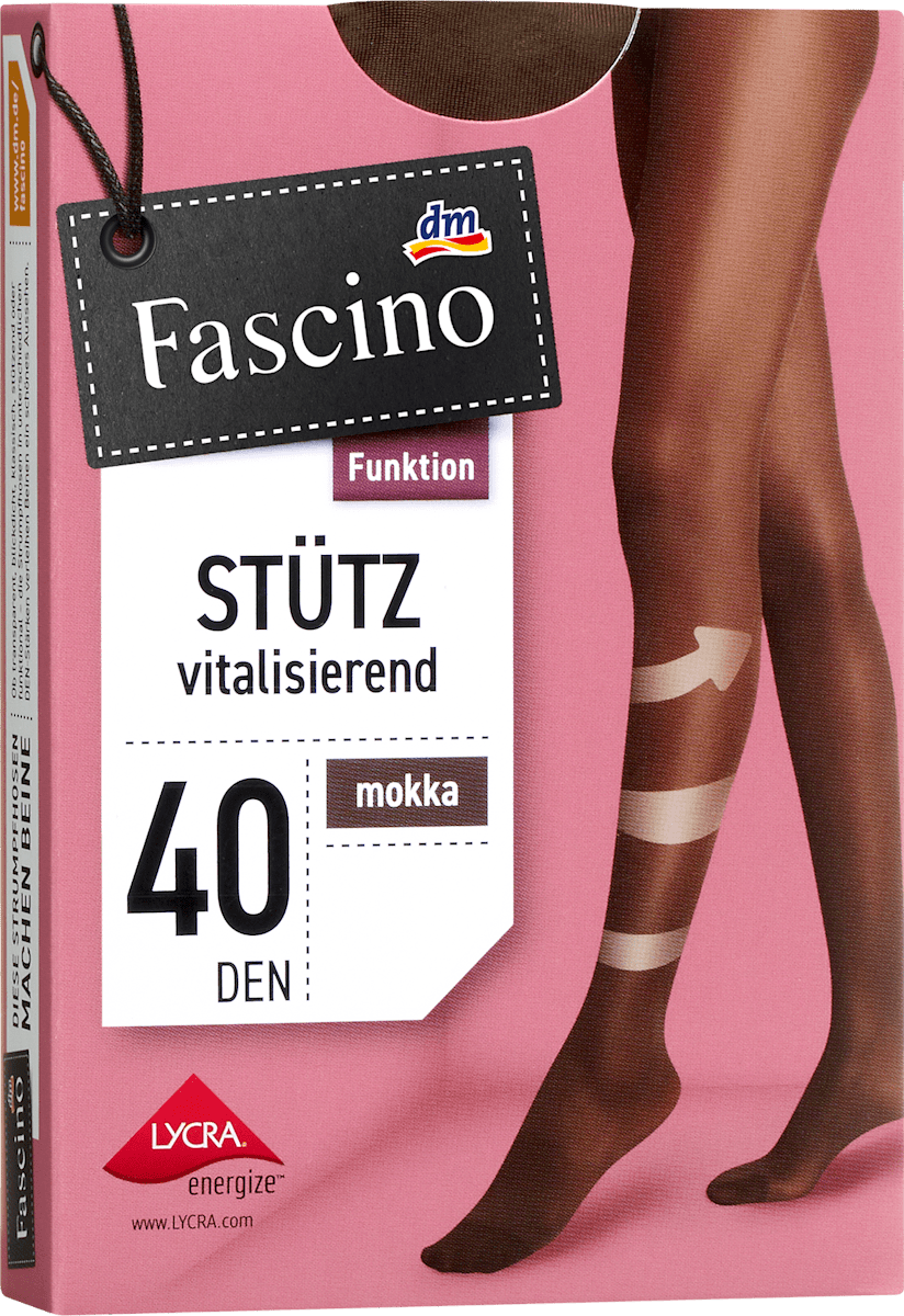 Fascino Strumpfhose mit Stütz-Funktion mokka Gr. 50/52, 40 DEN, 1 St ...