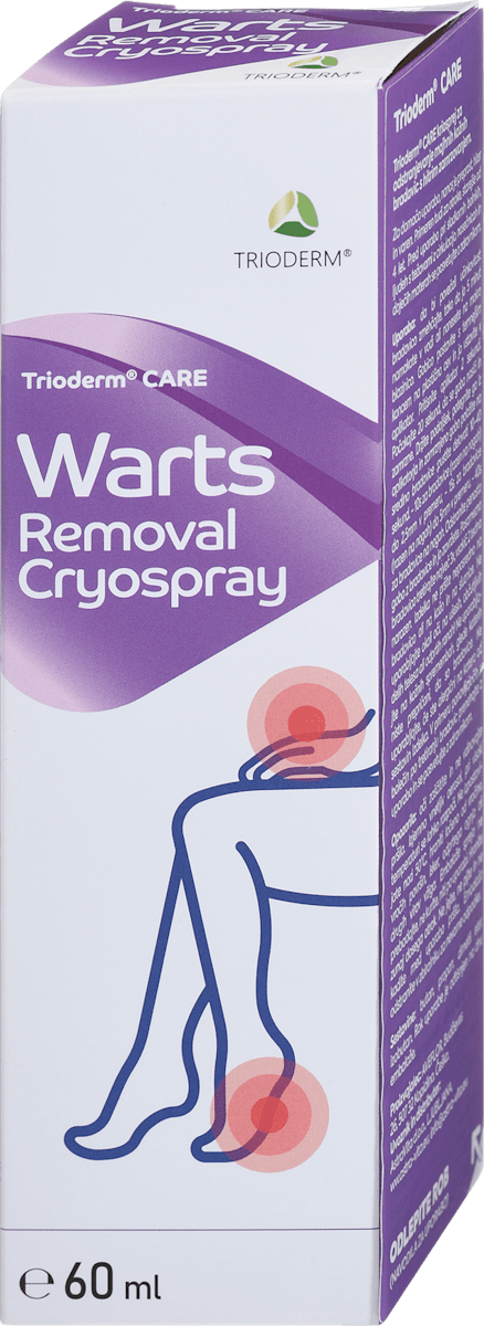 TRIODERM Pršilo za odstranjevanje bradavic Trioderm CARE, 60 ml | dm.si
