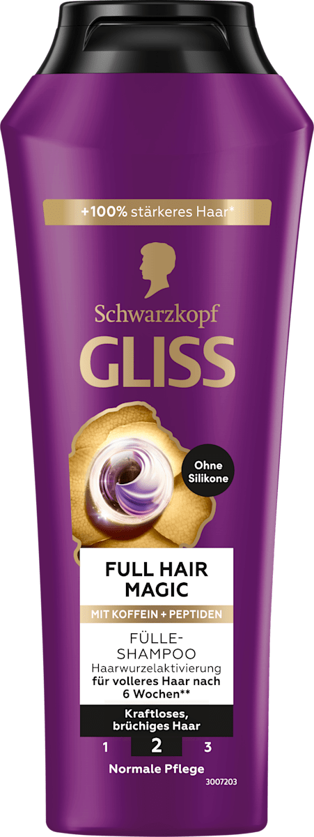 Schwarzkopf GLISS Shampoo Full Hair Magic, 250 ml | dm.at