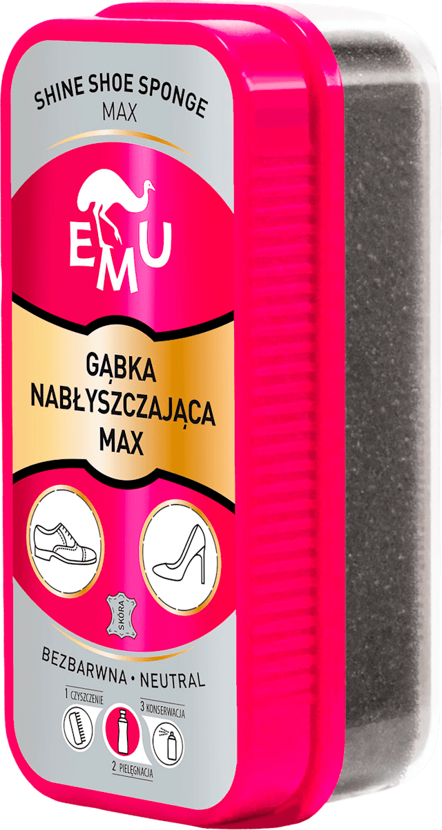EMU Gąbka nabłyszczająca do butów MAX - BEZBARWNA, 1 szt. kupuj w ...