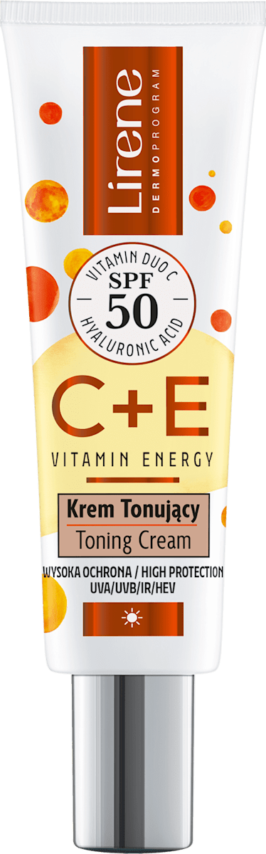 Lirene Krem tonujący SPF 50 C+E, 30 ml kupuj w zawsze korzystnych ...