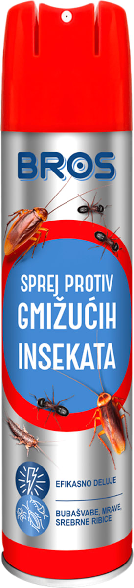 BROS SPREJ PROTIV GMIŽUĆIH INSEKATA, 400 ml | dm.rs