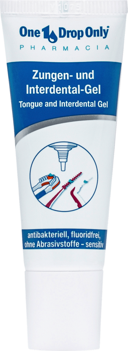 One Drop Only Zungen- und Interdental Gel, fluoridfrei, 25 ml dauerhaft ...