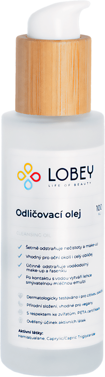 LOBEY odličovací pleťový olej, 100 ml | dm.cz